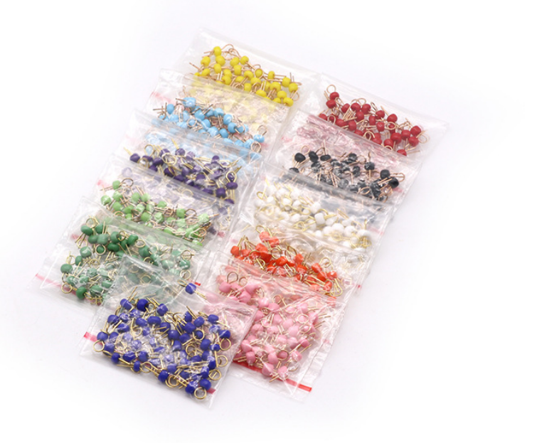 50PCS PCB test point test point ceramic copper gold-plated probe ...